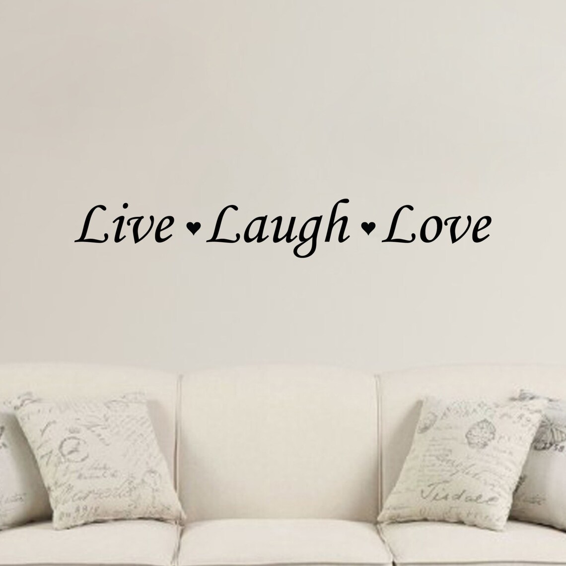 Live Laugh Love Wall Vinyl Decal Sticker Family Kids Room - Etsy