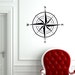 Compass Rose Decal Wall Vinyl Sticker Family Kids Room Mural - Etsy