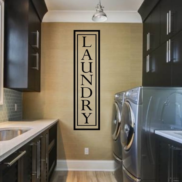 Laundry Room Decals - Etsy