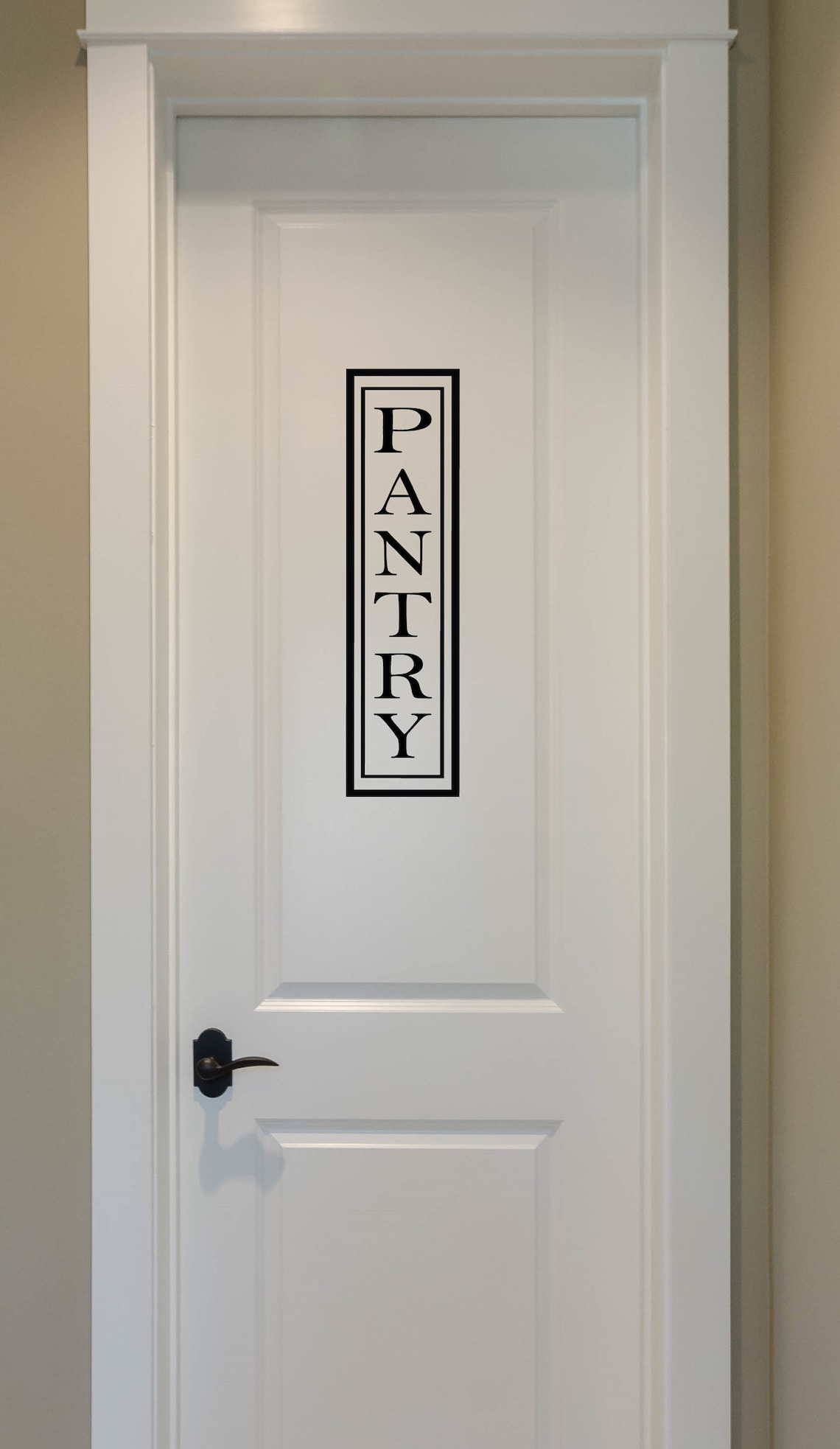 Pantry Vertical Decal Vinyl Sticker Kitchen Decor Family | Etsy