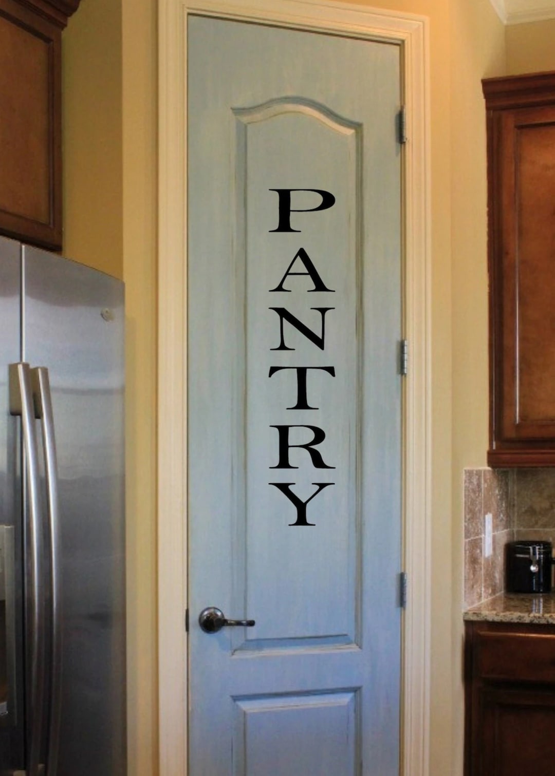 Pantry Vertical Decal Vinyl Sticker Kitchen Decor Family Pantry Kitchen ...