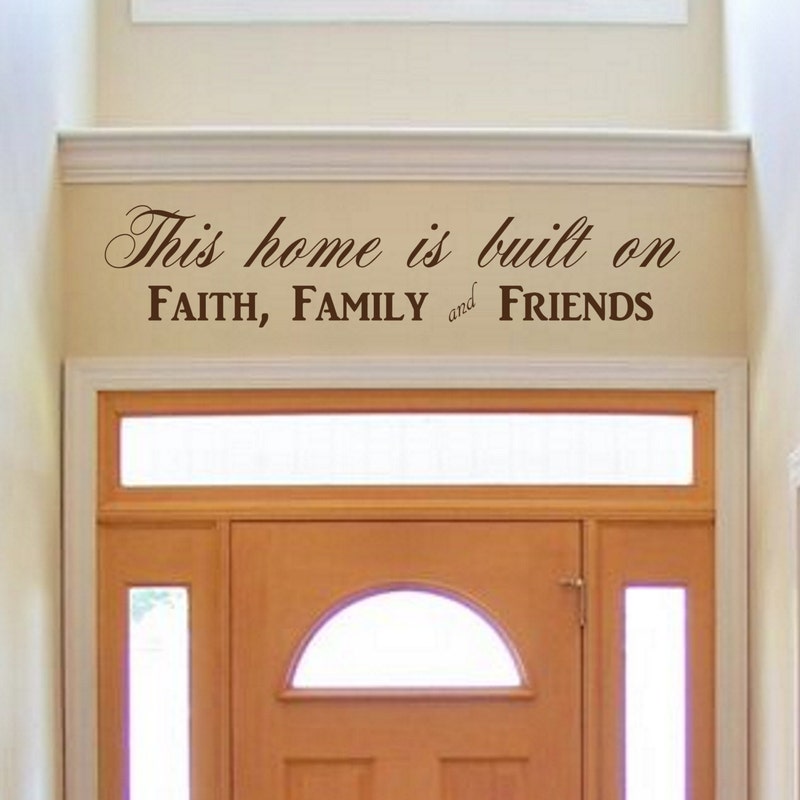 Faith Wall Decal - Etsy