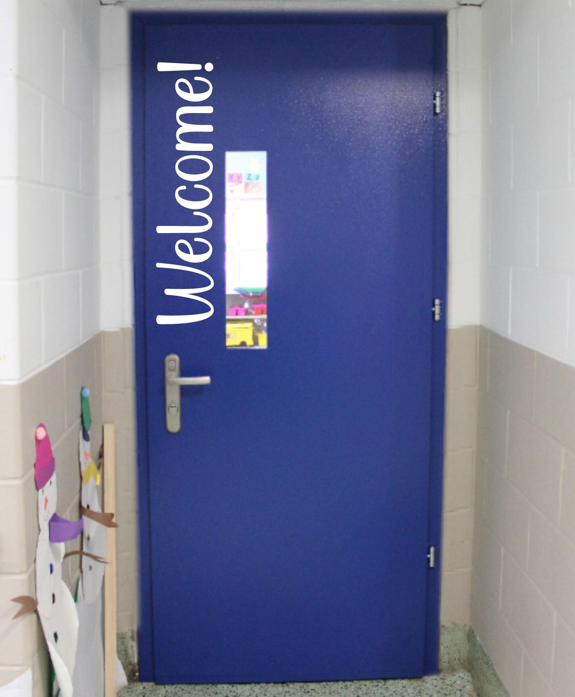 Welcome Classroom Door Decal: Teacher Motivation, Back to School Vinyl ...