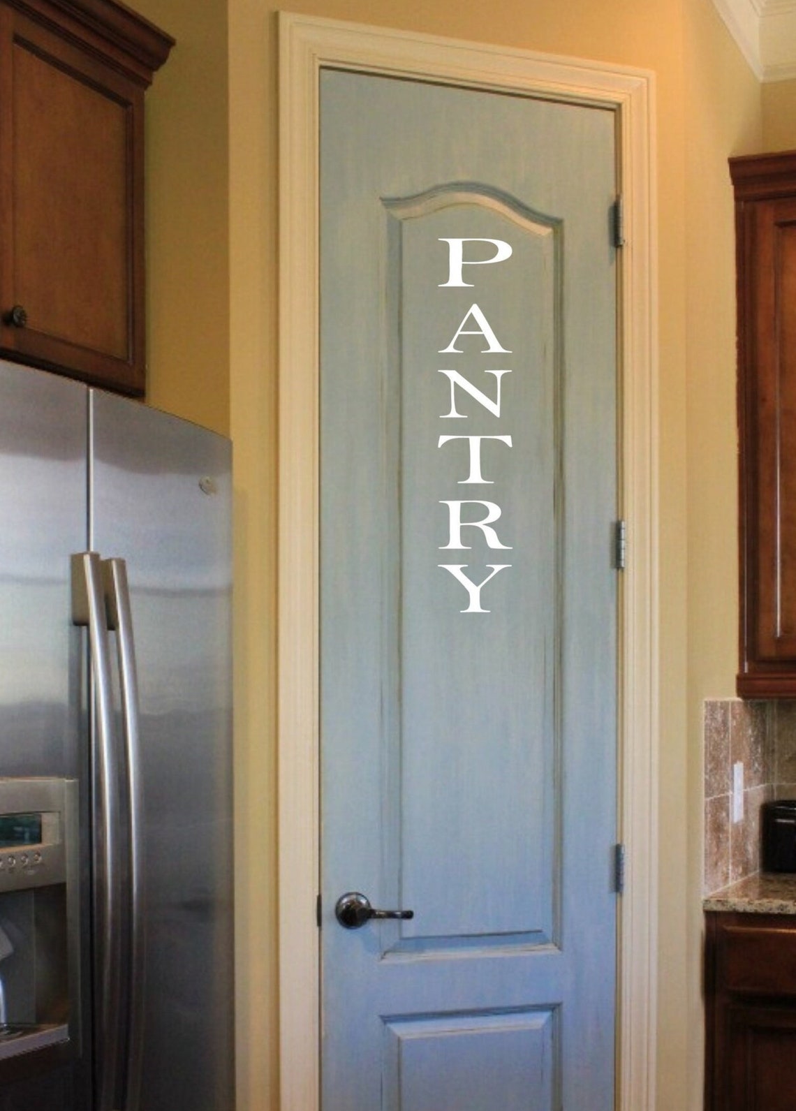 Pantry Vertical Decal Vinyl Sticker Kitchen Decor Family - Etsy