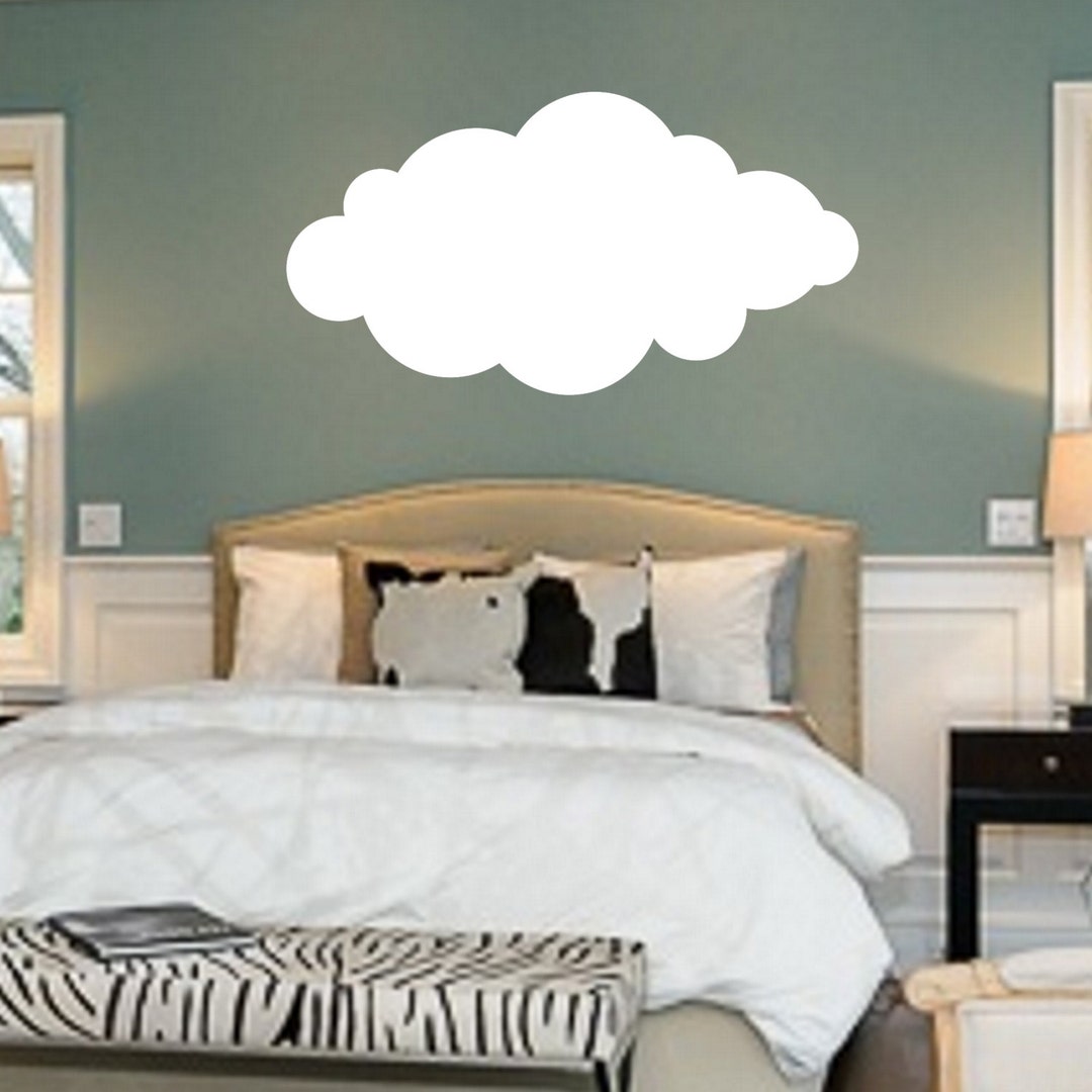 Cloud - Decal Wall Vinyl Sticker Family Kids Room Mural Sky Rain ...