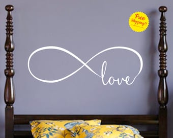 Infinity Wall Decal | Etsy