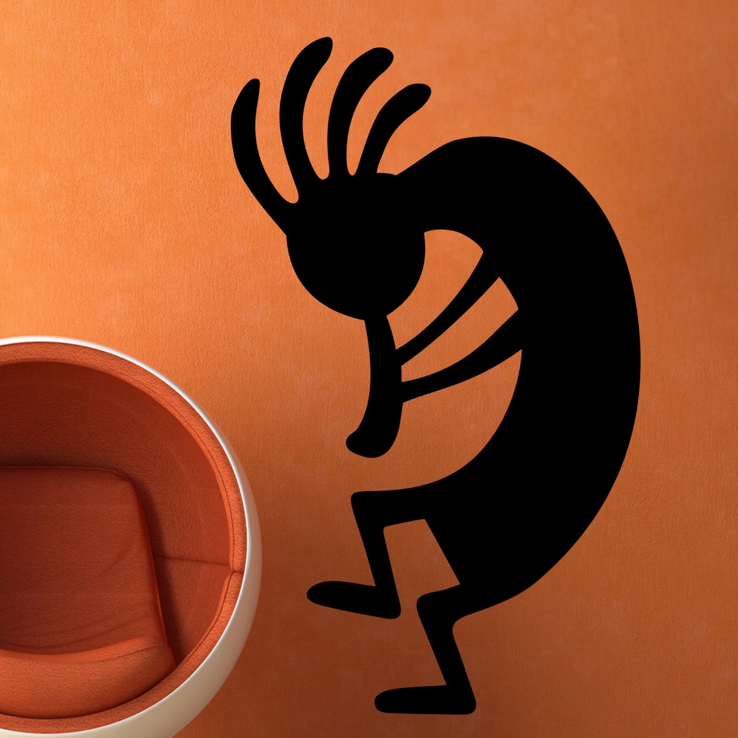 Kokopelli Decal Sticker Vinyl Fertility Dance Deity Native | Etsy