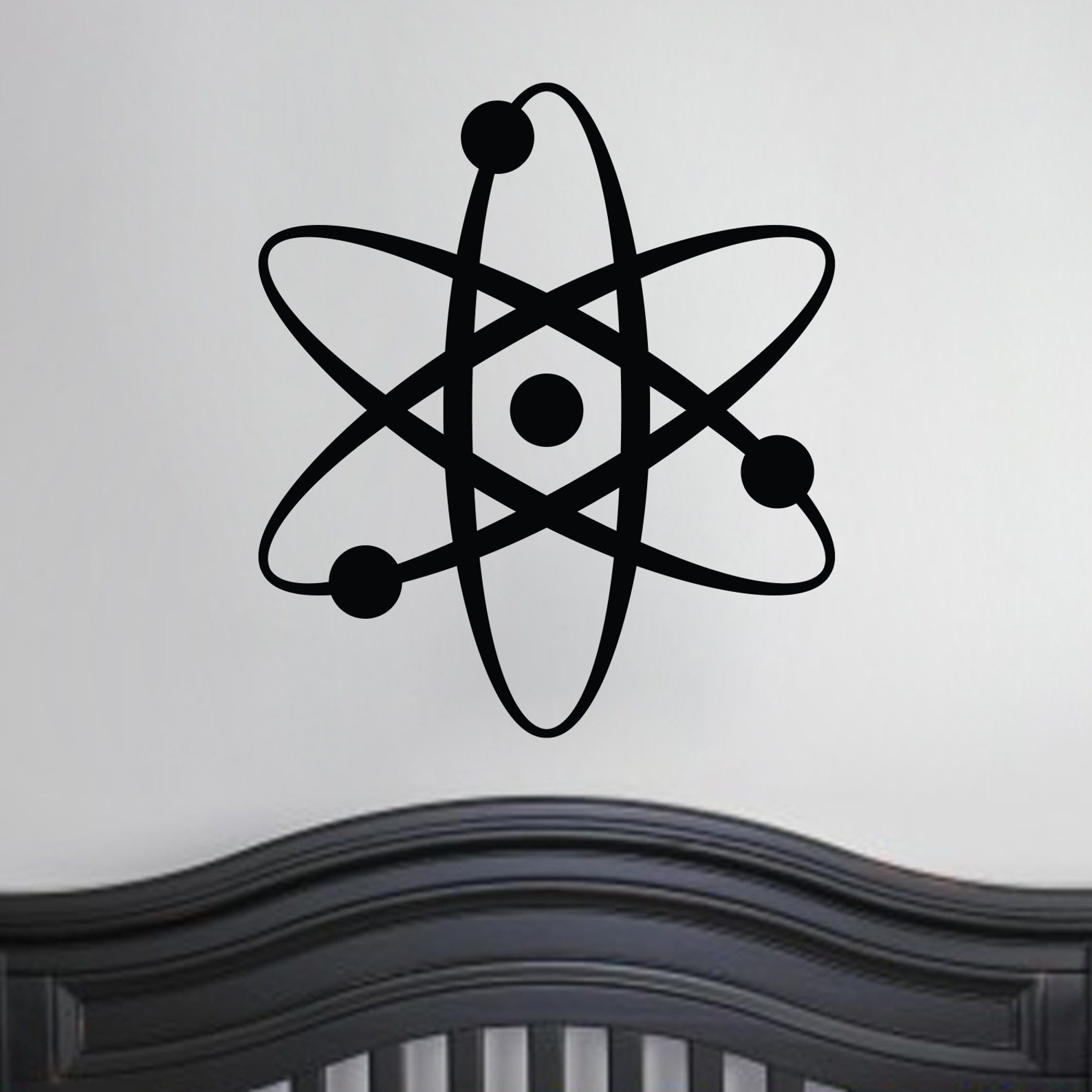 Atom Decal Wall Vinyl Sticker Family Kids Room Mural Decor - Etsy