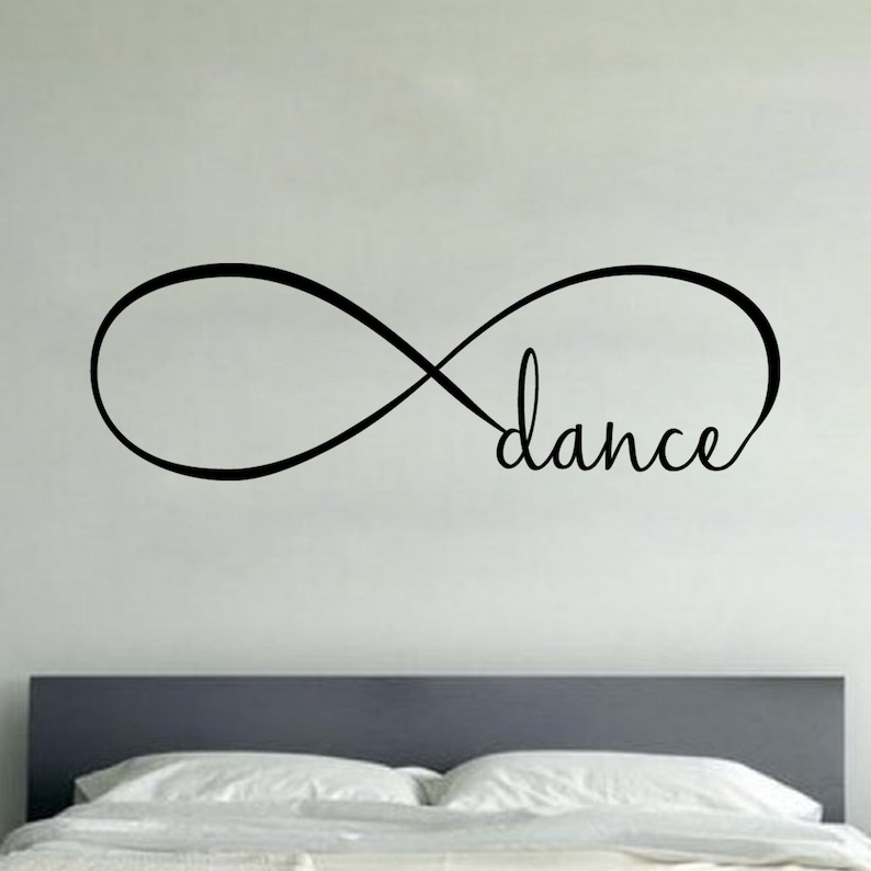 Infinity Dance Wall Vinyl Decal Sticker Family Kids Room - Etsy