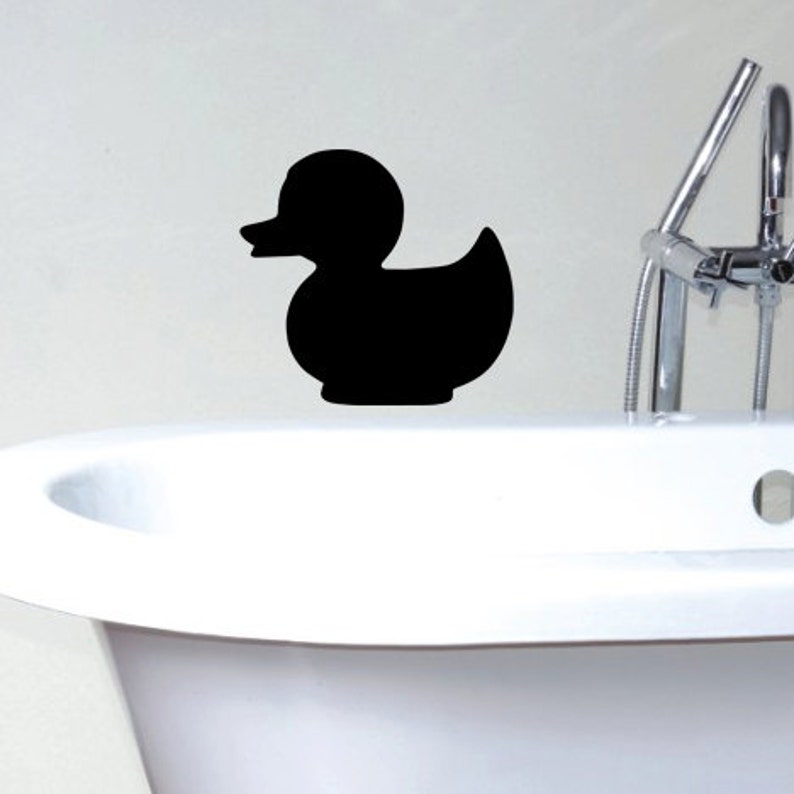 Rubber Duck Decal Wall Vinyl Sticker Family Kids Room Mural | Etsy