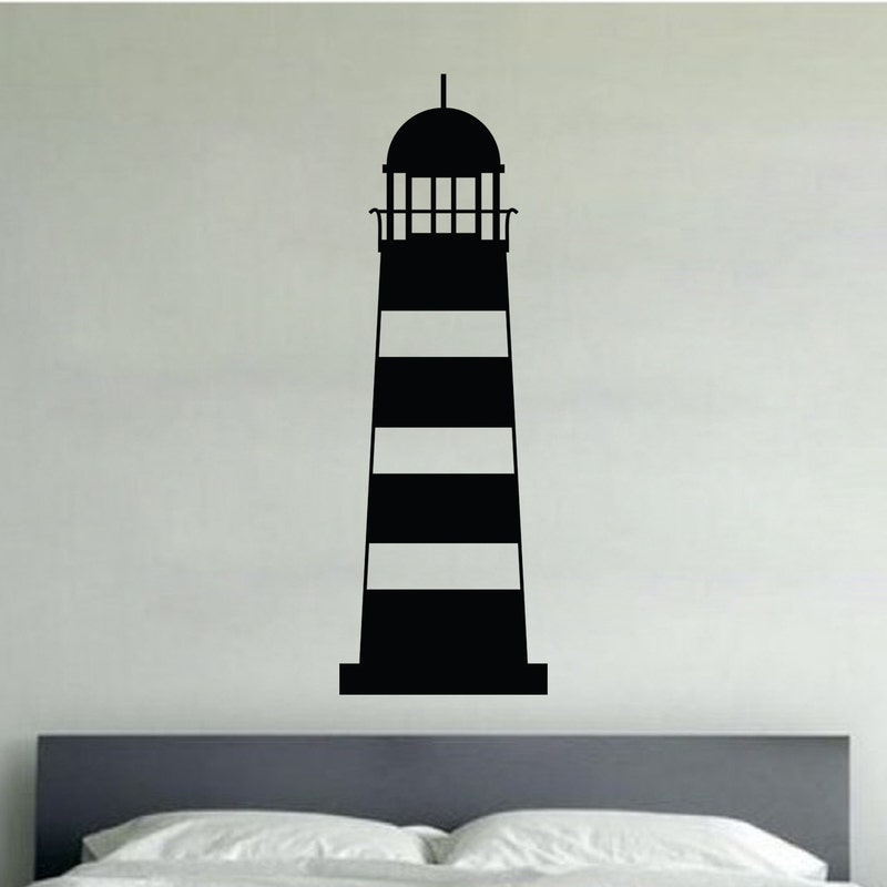 Lighthouse Wall Decal - Etsy