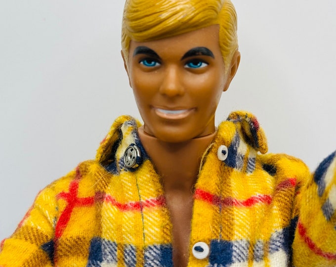 Ken Doll 1968 Vintage Mattel, Ken and Barbie, Made in Hong Kong - Etsy