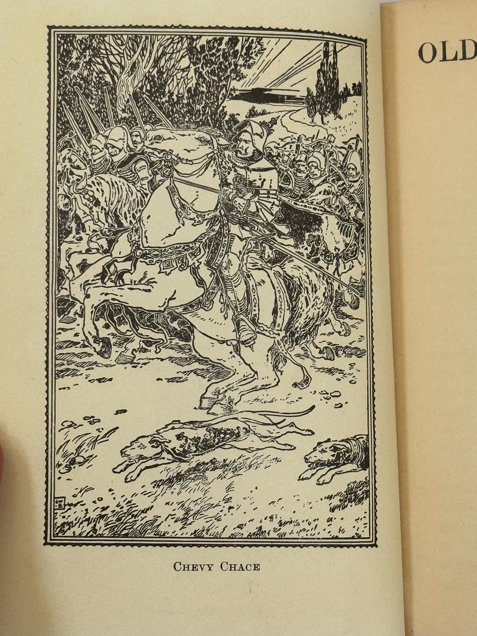 Antique Old English Ballads Book – Early 20th Century – Decorative ...