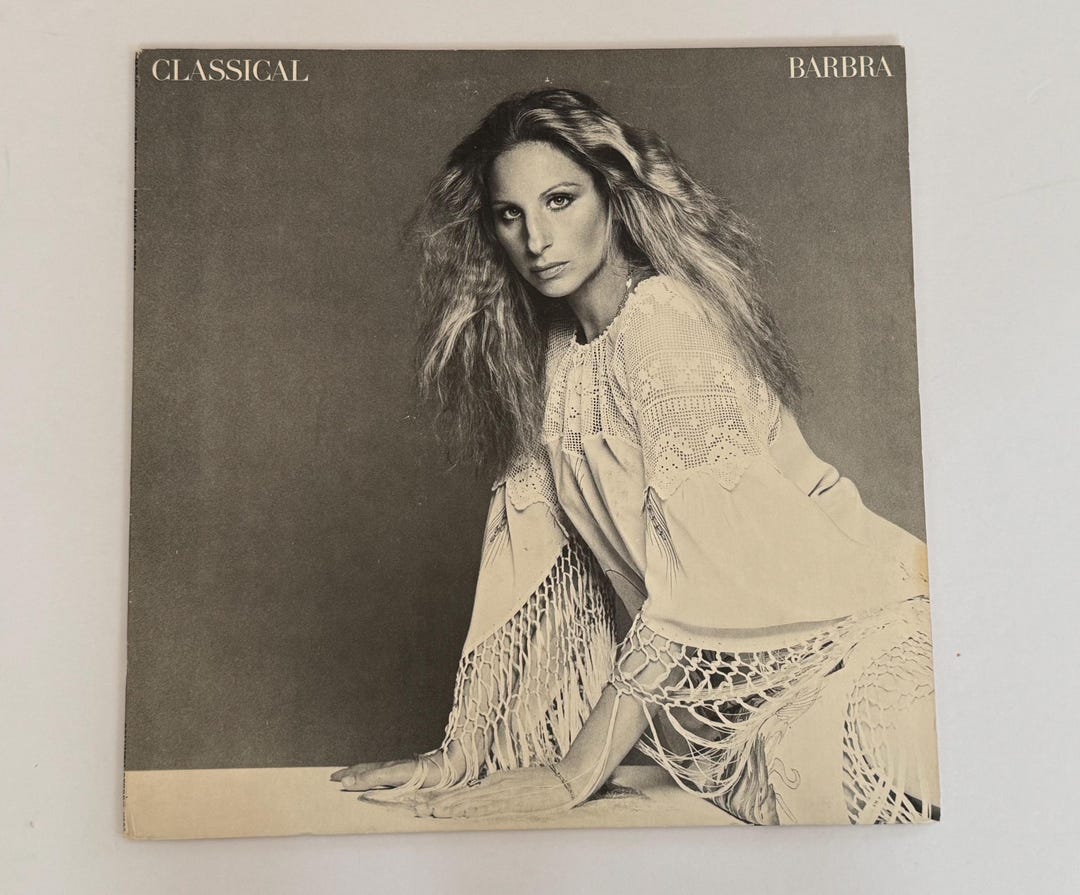 Barbra Streisand— Timeless, Classical Barbra (1976) Vintage Vinyl Album ...