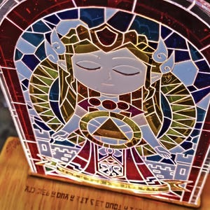 Desk Lamp Stained Glass Zelda Lightforce the Legend of Zelda: the ...