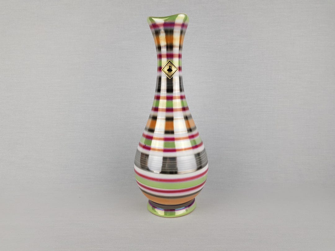 Rare Vintage IPARMUVESZ BUDAPEST Hungarian Studio Pottery Art Vase ...