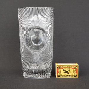 Vintage RUDOLFOVA GLASS Works Czech SKLO Union Libochovice Vase With ...