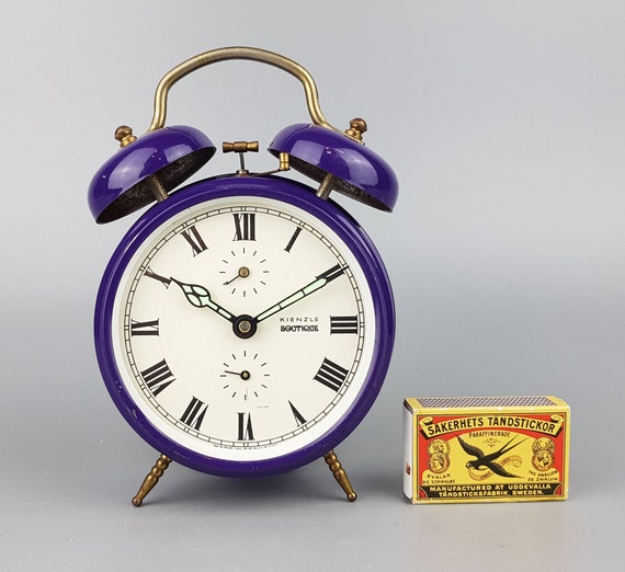 Purple Digital Clock