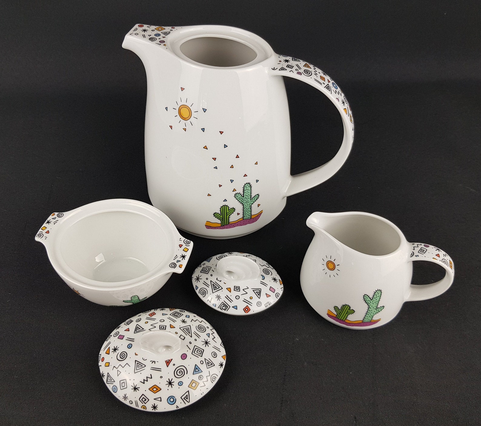 Vintage WINTERLING BAVARIA Porcelain Coffee Set With TEQUILA Decor ...