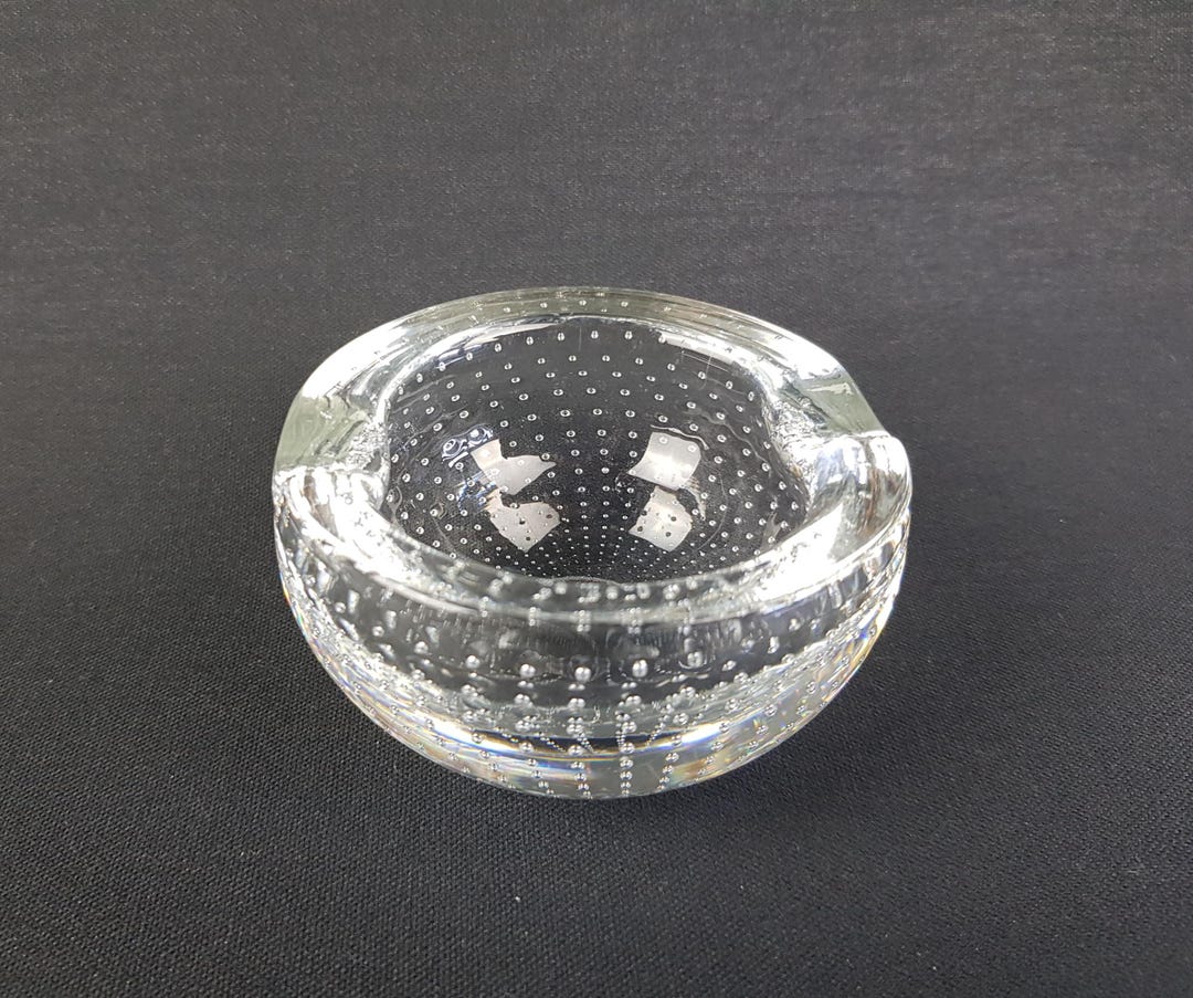 Vintage ROYAL LEERDAM Crystal Glass Ashtray Kristalunie Holland by ...