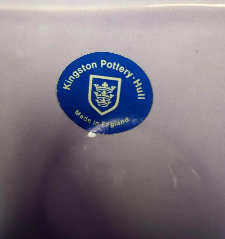 Vintage KINGSTON POTTERY HULL Purple "tardis" Vase English Pottery ...