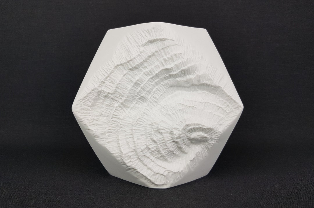 Vintage AK KAISER Biscuit Porcelain Vase Diamond Shape 275 15 With ...