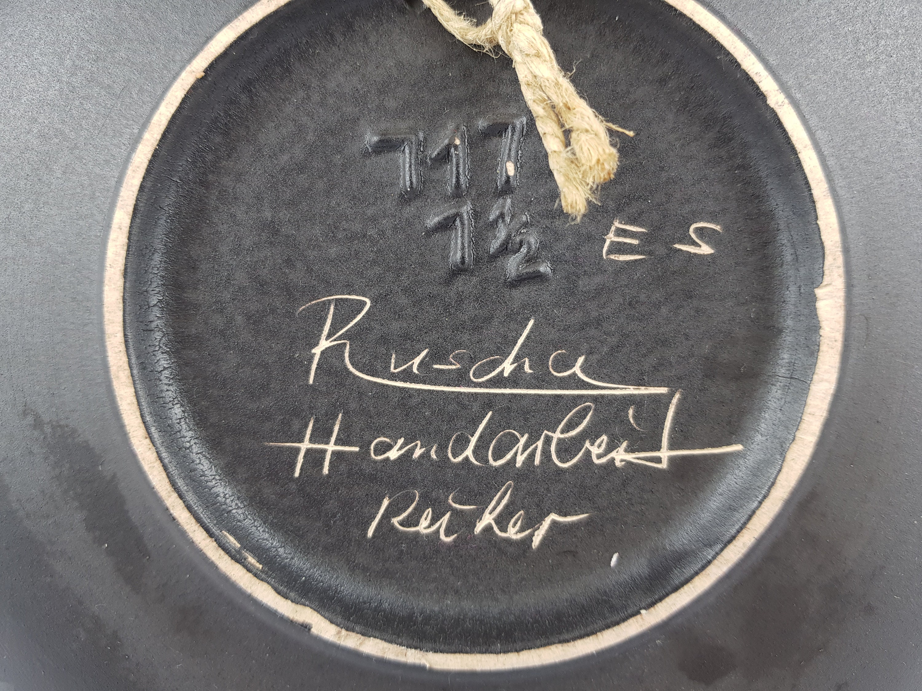 Vintage RUSCHA KERAMIK Wall Plate With Heron Decor 717 West German ...