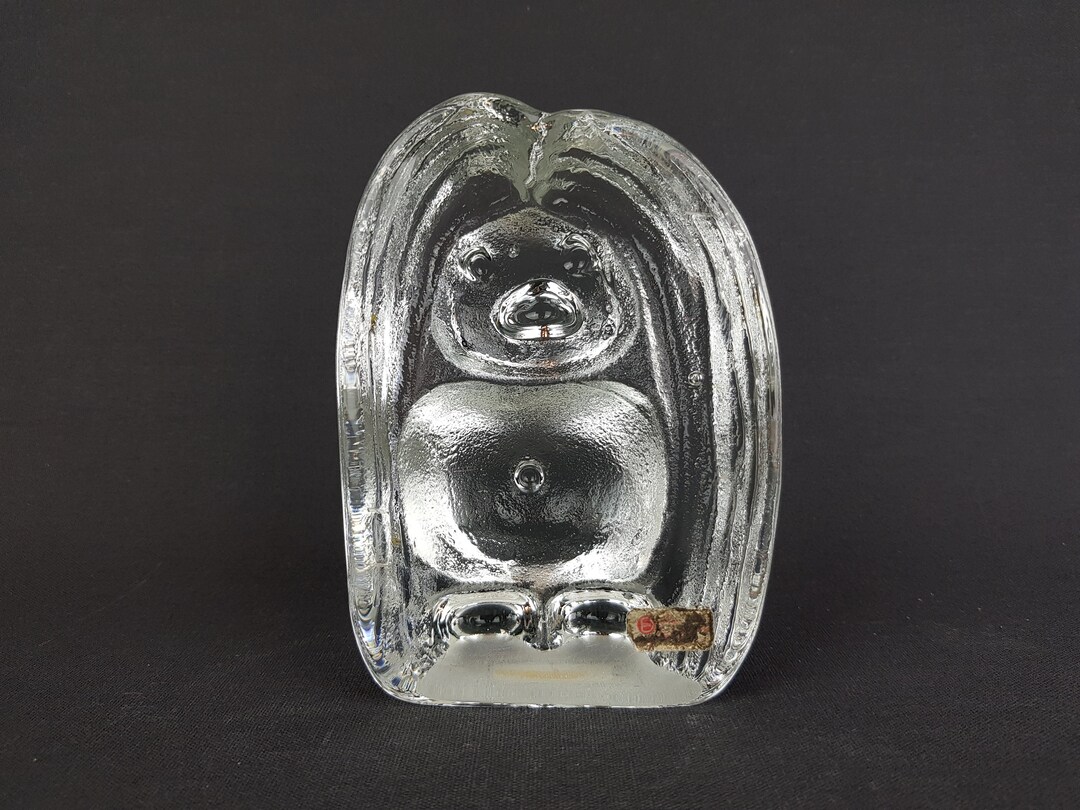 Vintage BERGDALA SWEDEN Glass Troll Skandinavian Glass 1970s - Etsy