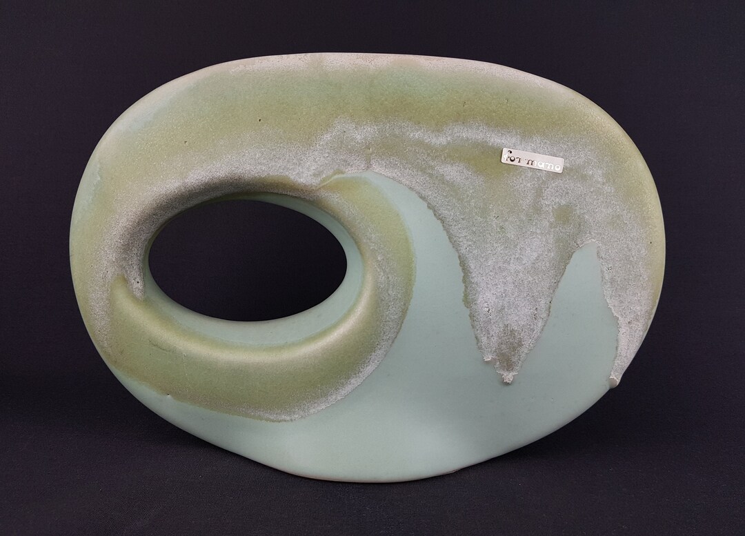 Vintage Green Handmade Design Vase Released by FORMANO West Germany ...