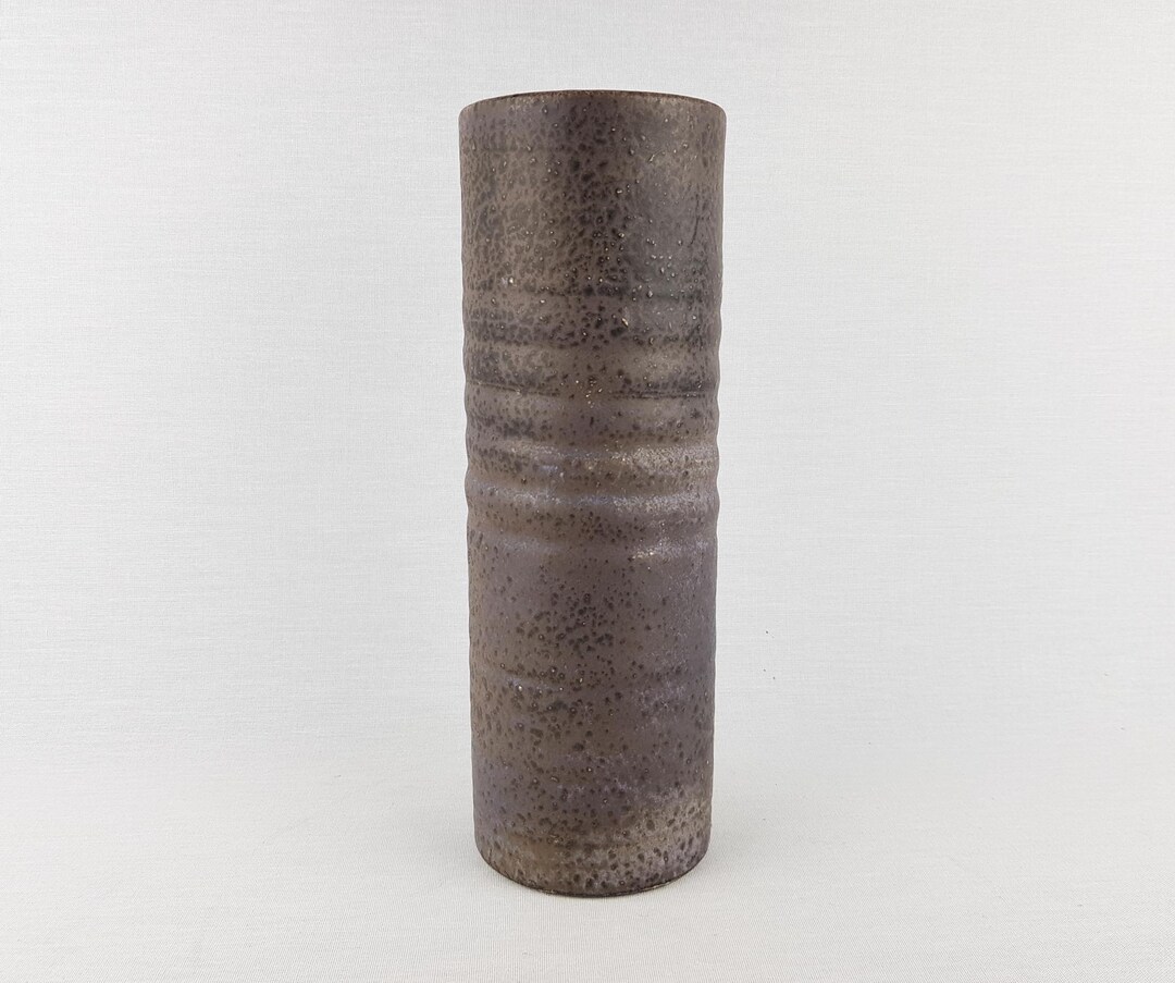 Vintage MOBACH Ceramic Gray Vase From Dutch Studio Pottery 1970s - Etsy