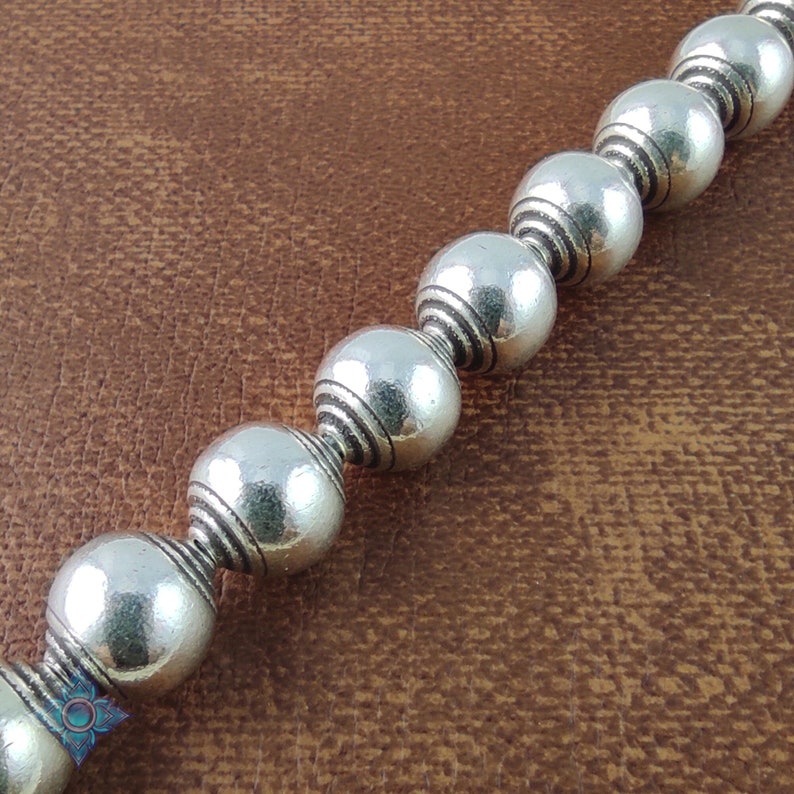4 of Karen Hill Tribe Silver Spiral Round Beads 10mm | KBB251 - Etsy