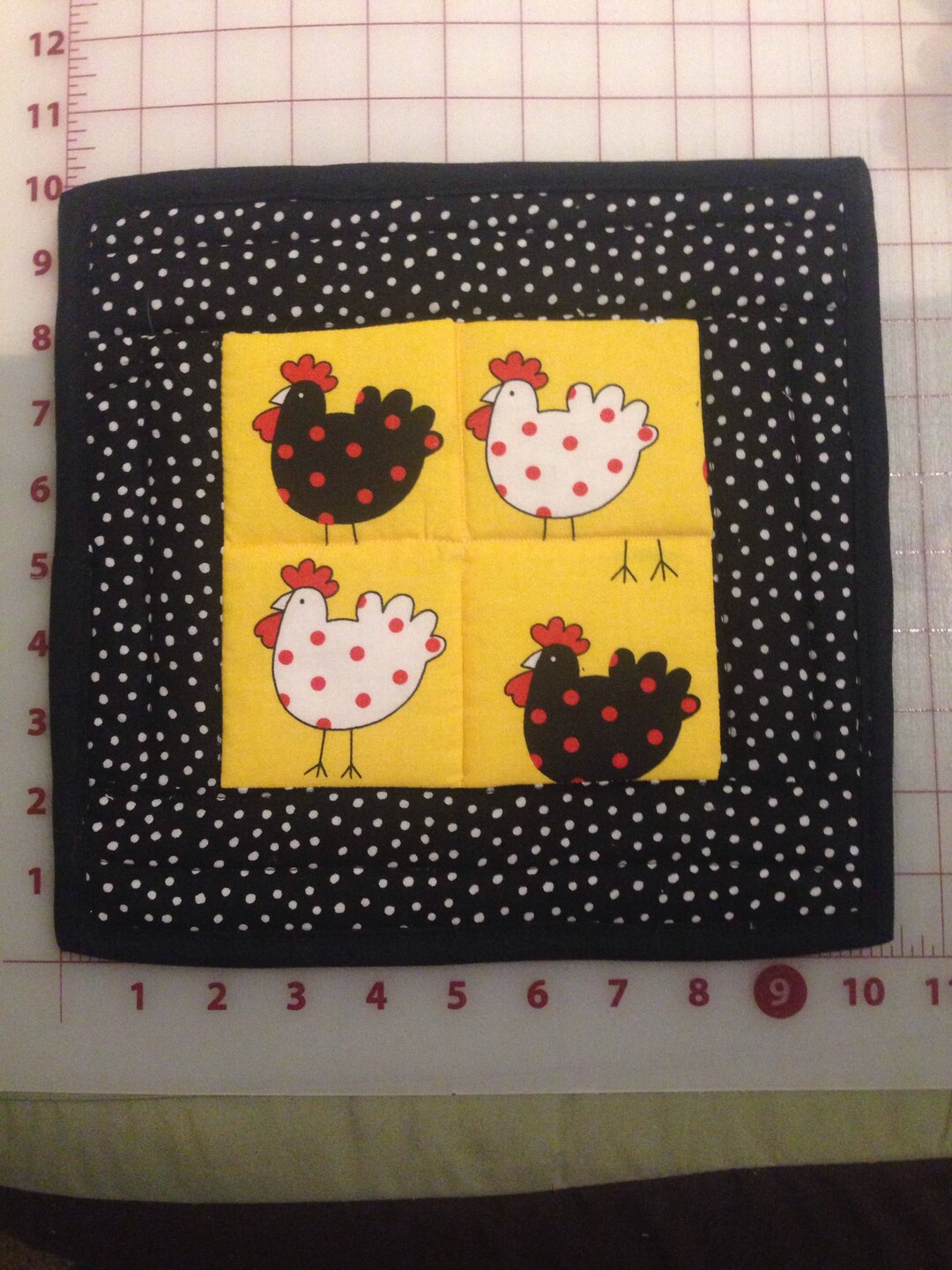 Handmade Rooster/chicken Kitchen Trivet - Etsy