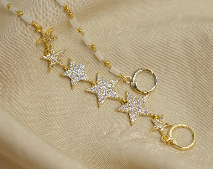 Face Mask Chain Gold Necklace Face Mask Holder Chain ONLY - Etsy