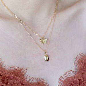 Star Gold Necklace, Mini Star Necklace, Layering Necklace, Stacking ...