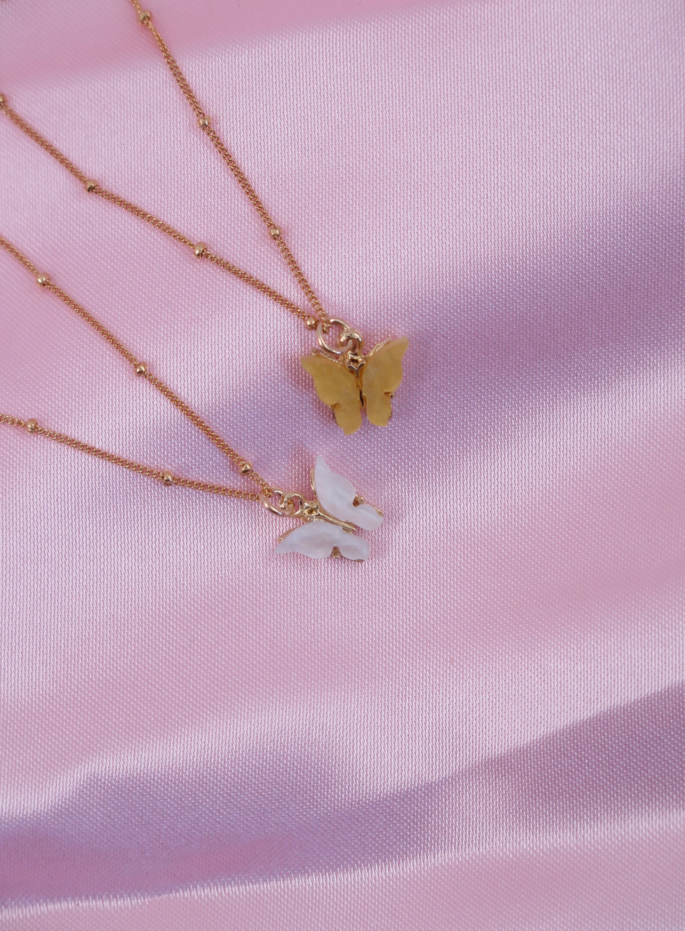 Butterfly Necklace, 14k Gold Filled Necklace, Necklace for Woman ...