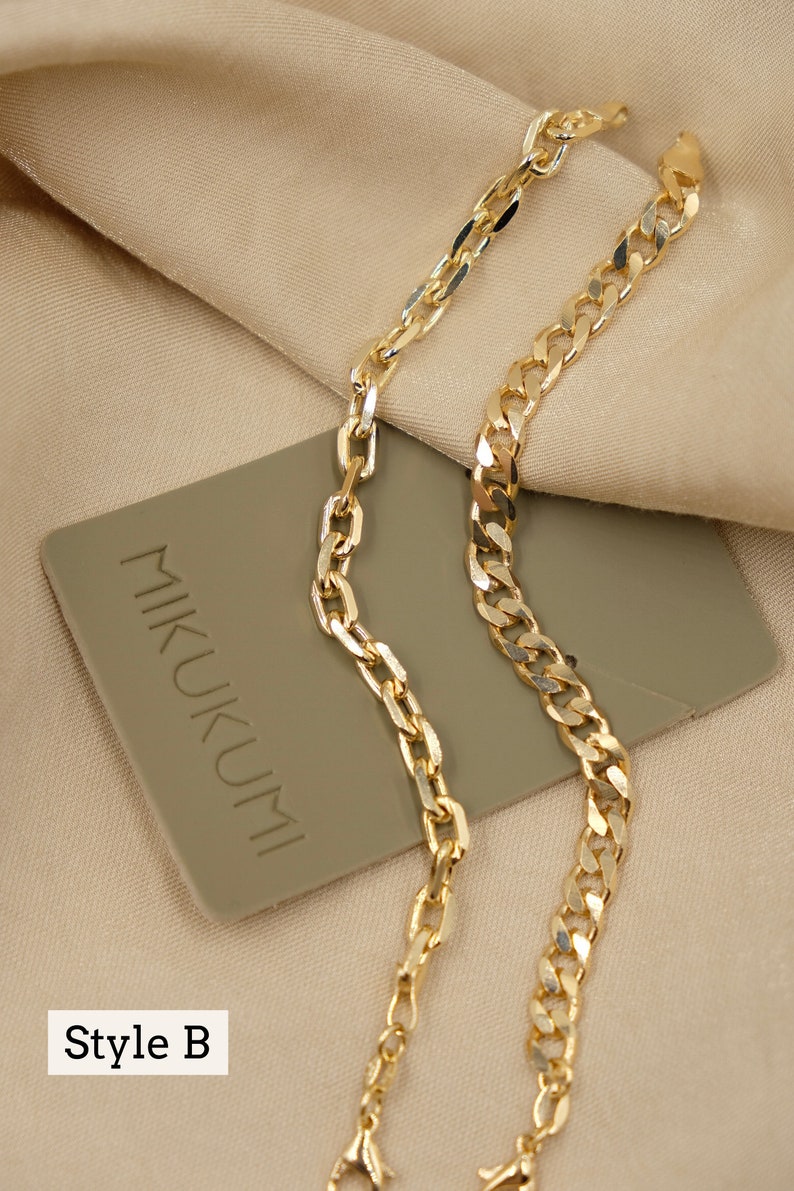 Gold Link Chain Bracelets Stack Bracelets 18k Gold Filled - Etsy