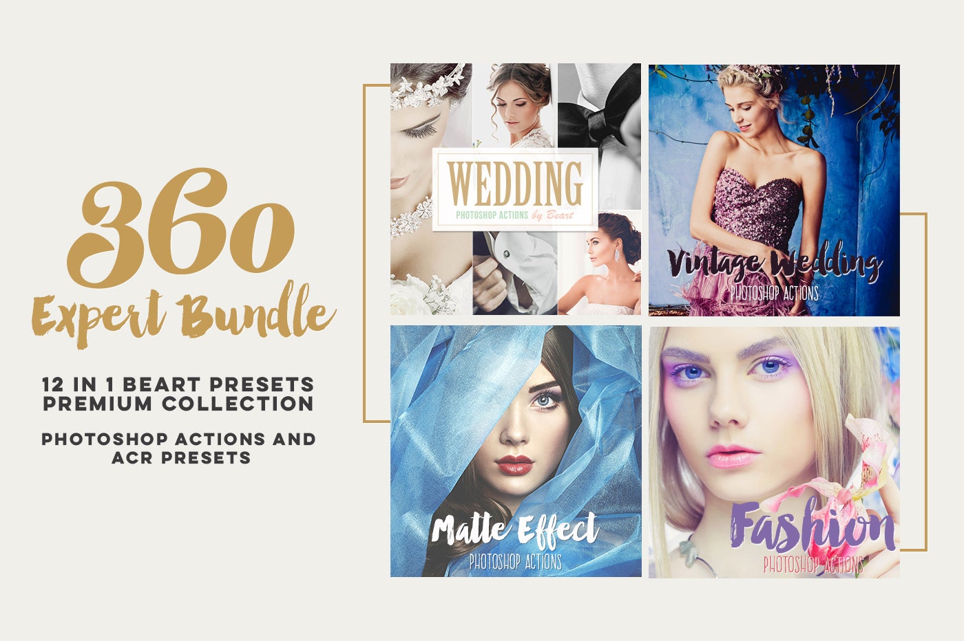 360 Premium Photoshop Actions Bundle for Photographers and - Etsy