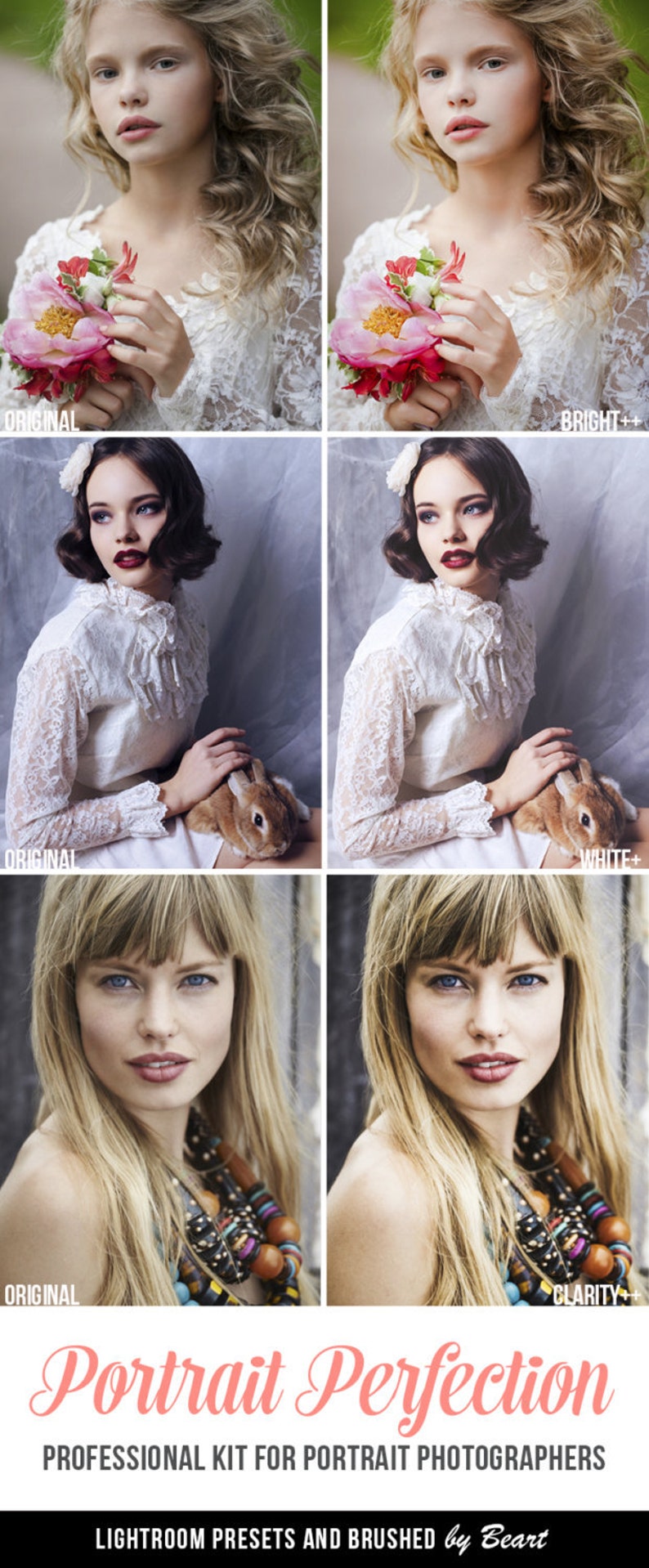 60% OFF! Soft Skin Portrait Lightroom Presets for Lightroom Skin ...