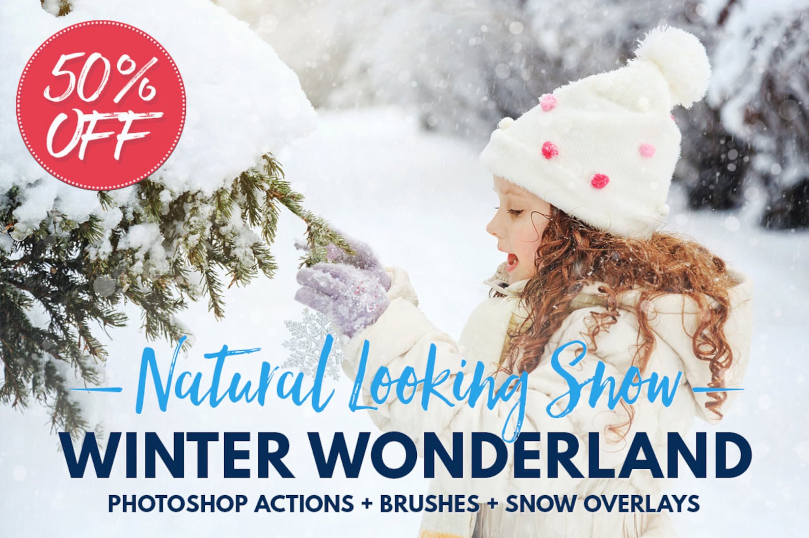 Snow Overlays Photoshop Snow Photoshop Actions and Brushes Snow ...