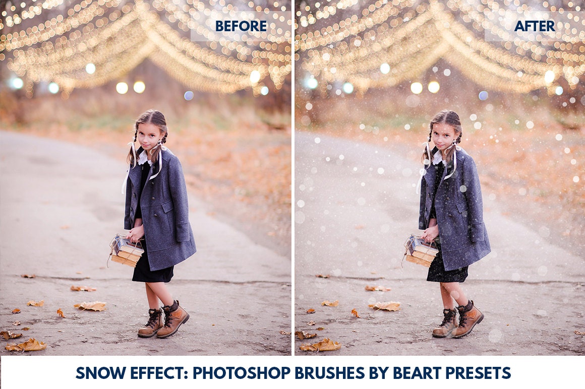 Snow Overlays Photoshop Snow Photoshop Actions and Brushes Snow ...