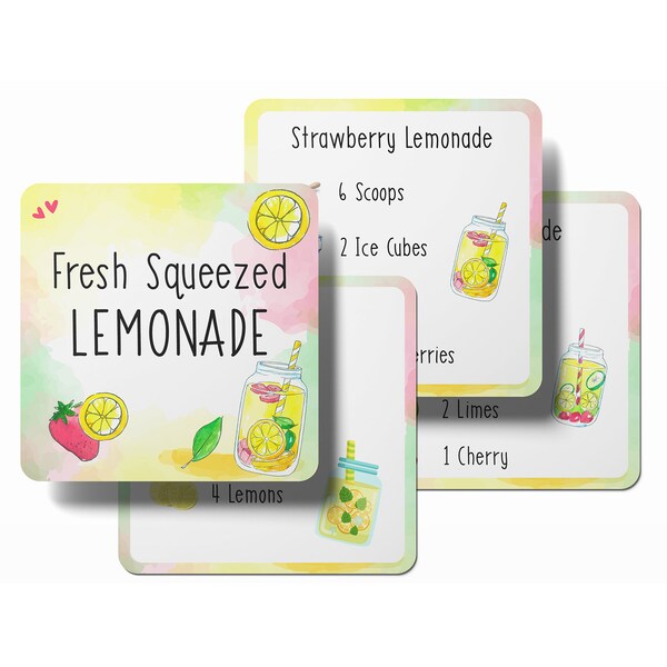 Lemonade Sensory Bin Printables - Etsy