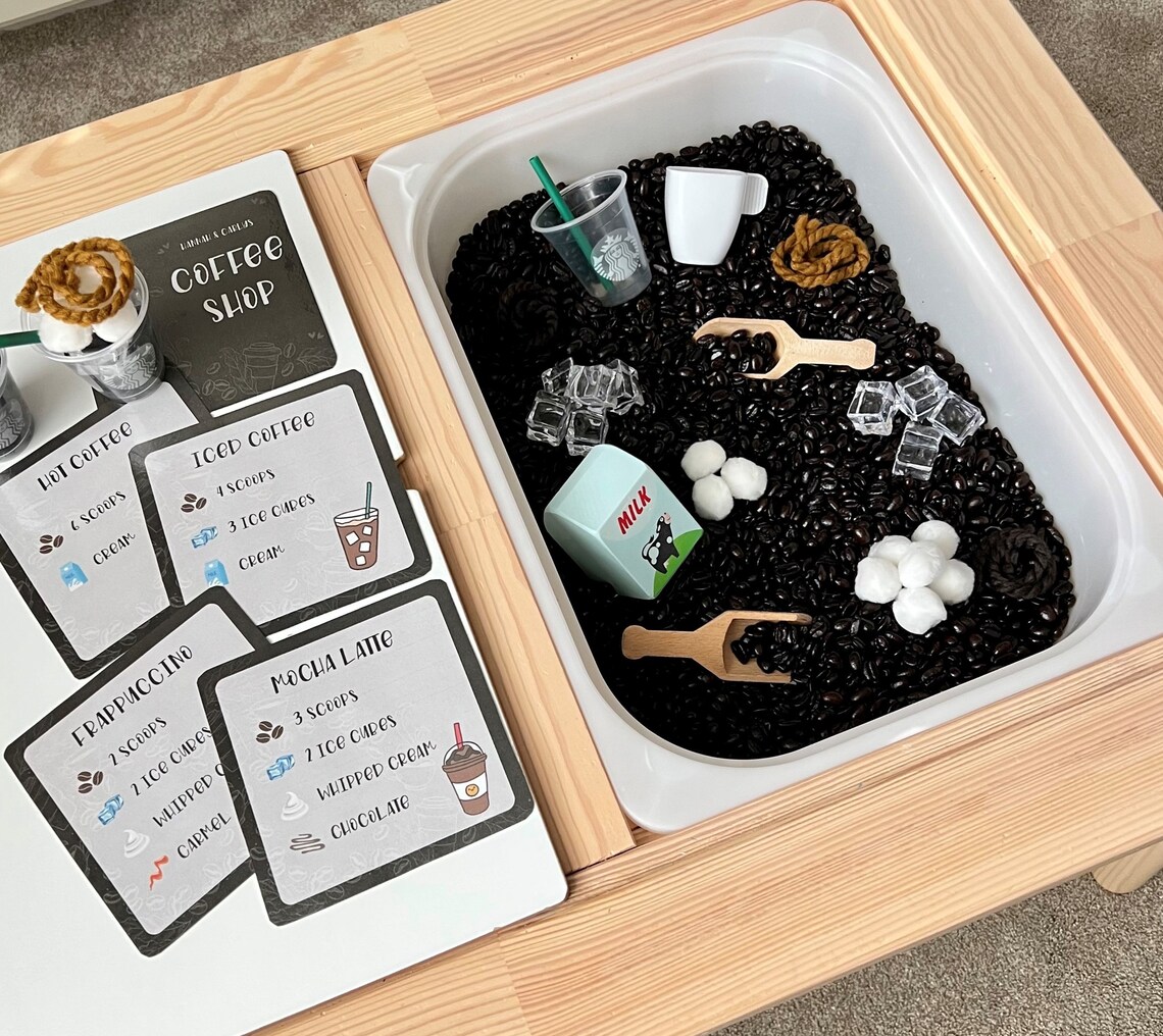 Printable Coffee Shop Recipe Cards | Printable Activity for Kids ...