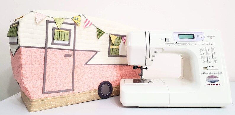 SEWFAST Vintage Camper Trailer Sewing Machine Cover PDF Pattern - Etsy