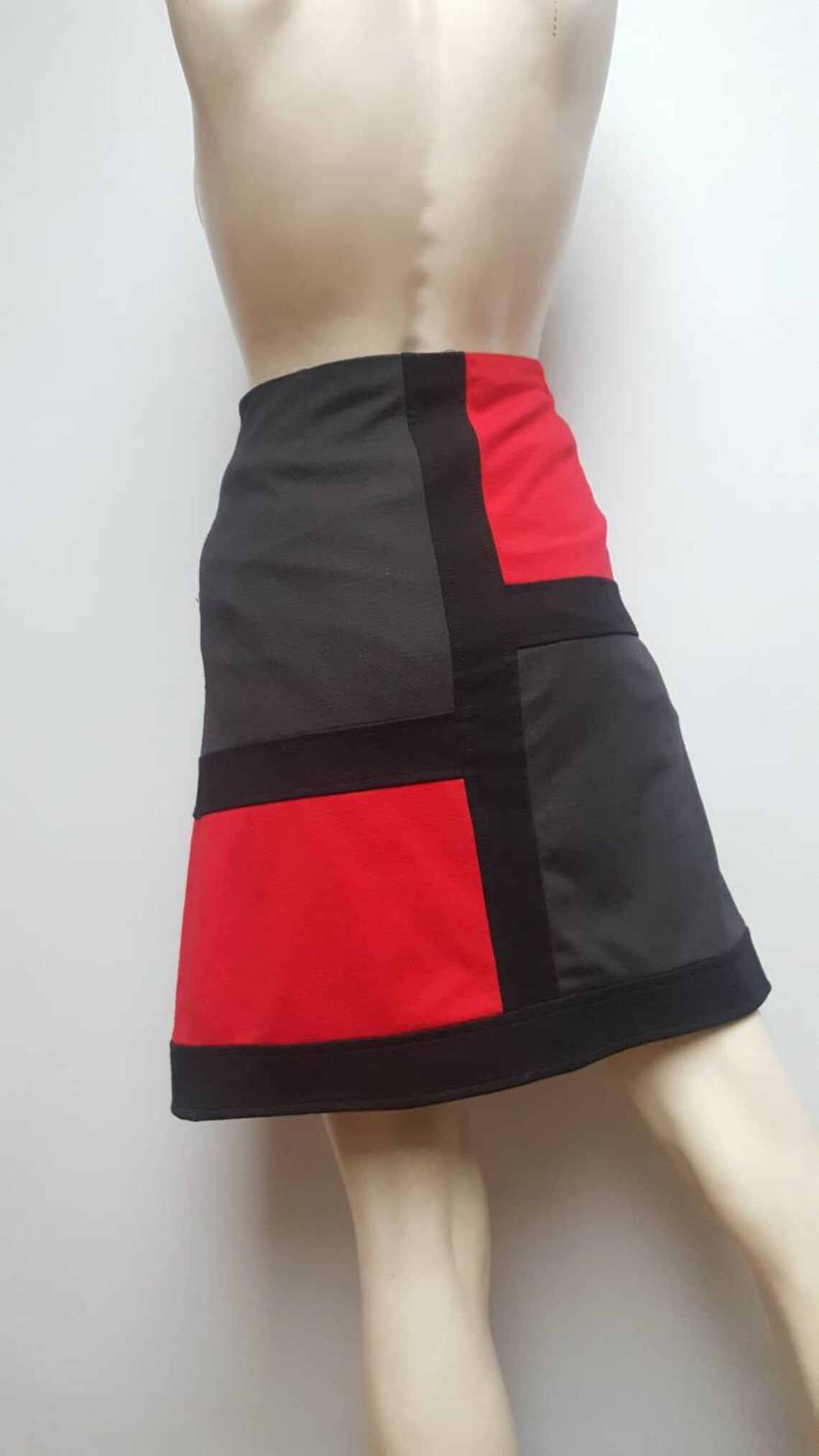 Sandro Ferrone Made in Italy Vintage Skirt Item From 90s Geometric ...