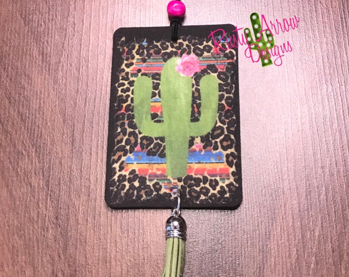Car Scents Serape Cheetah Cactus Car Air Freshener Includes Fragrance ...