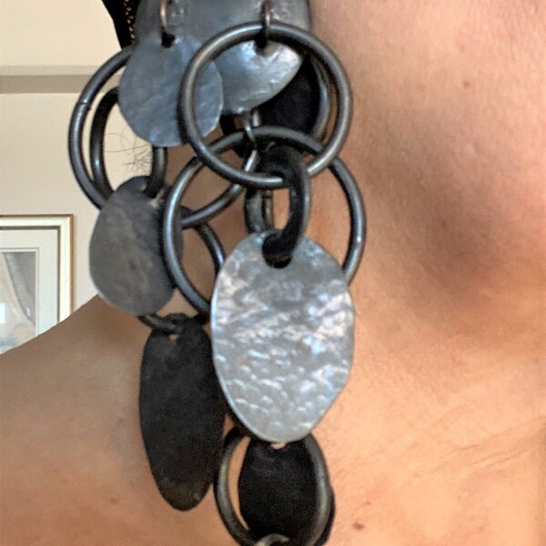 Metal Earrings - Etsy