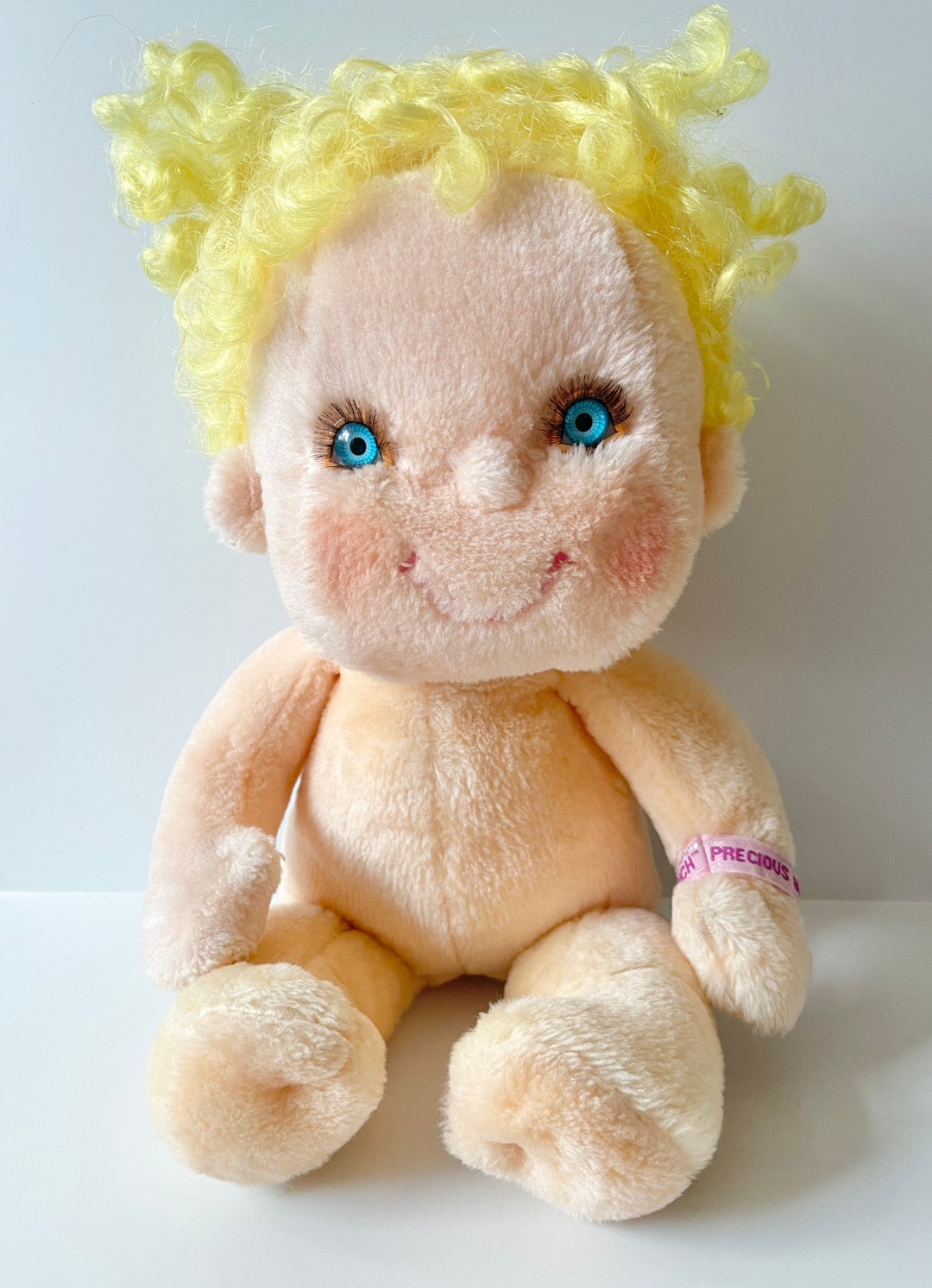 Vintage Hugga Bunch Precious Hugs Plush Kenner Yellow Haired 1980s - Etsy