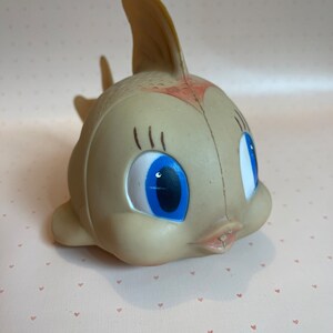 Vintage Sun Rubber Cleo Fish Walt Disney Squeak 1960s - Etsy