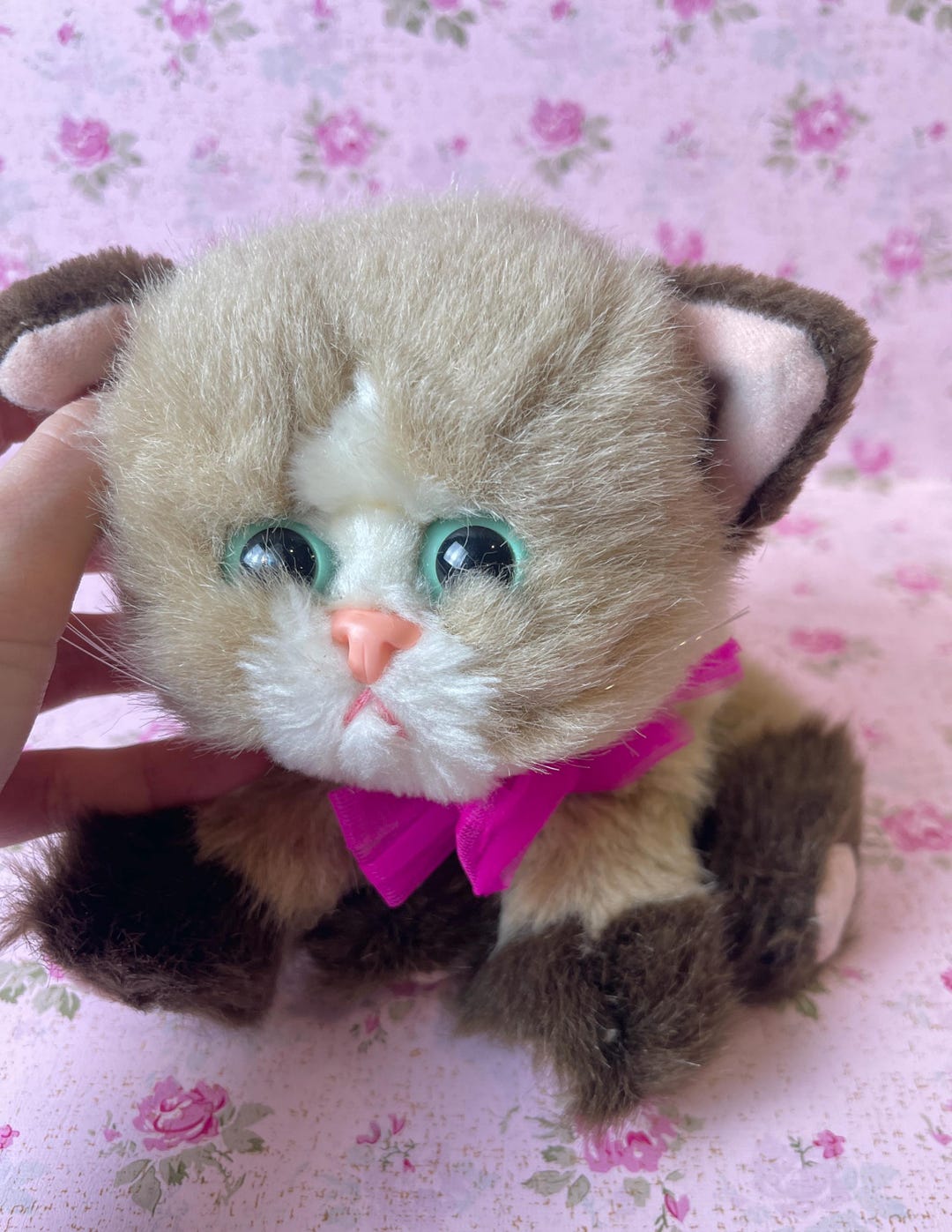 Vintage Kitty Kitty Kittens 1990s Plush Tyco Dsi Purring Cat - Etsy