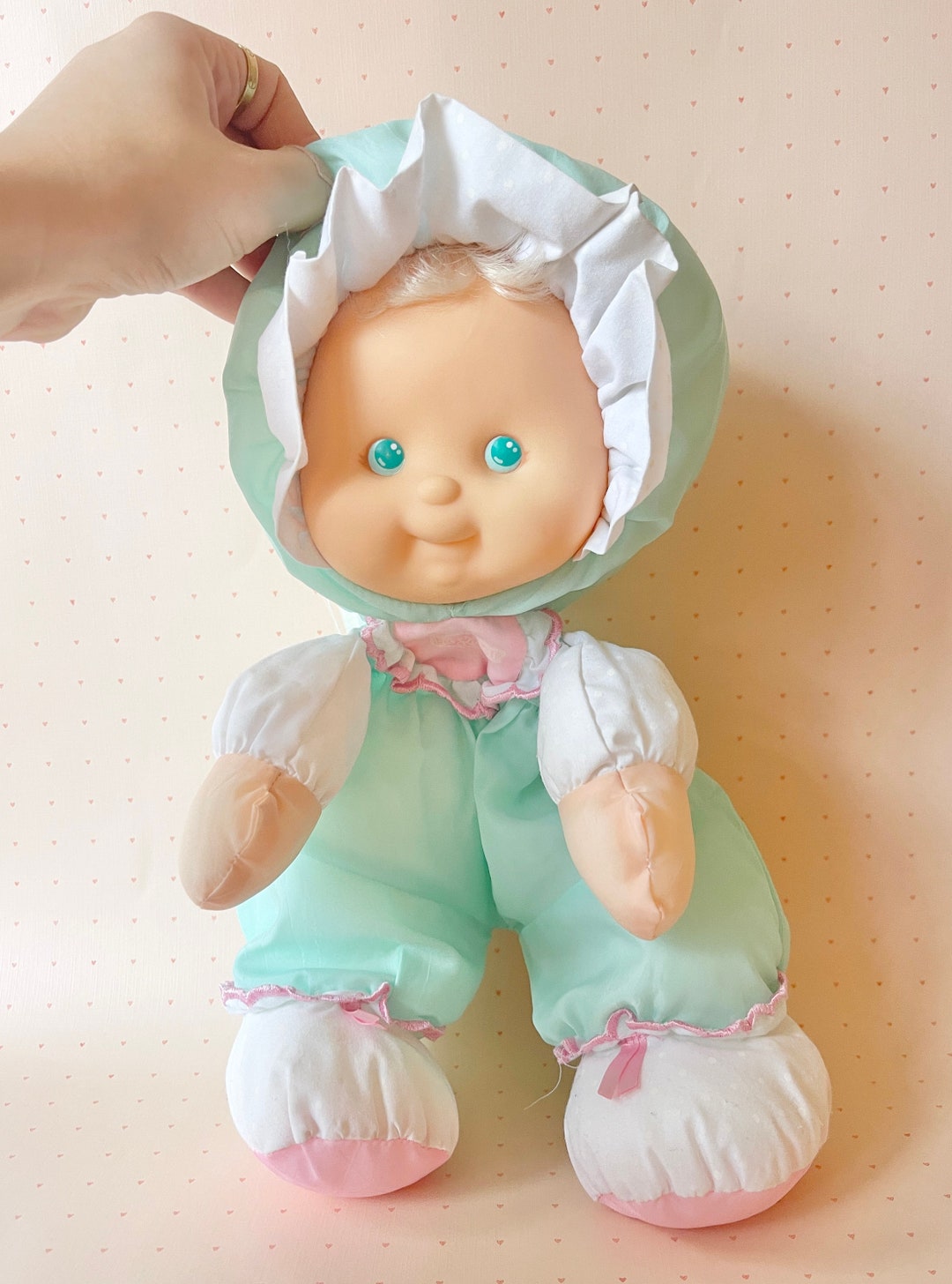 Vintage Puffalumps Kids Baby Doll Fisher Price Plush Blue - Etsy